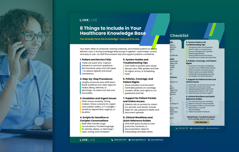 8 Things to Include in Your Healthcare Knowledge Base + Checklist ...